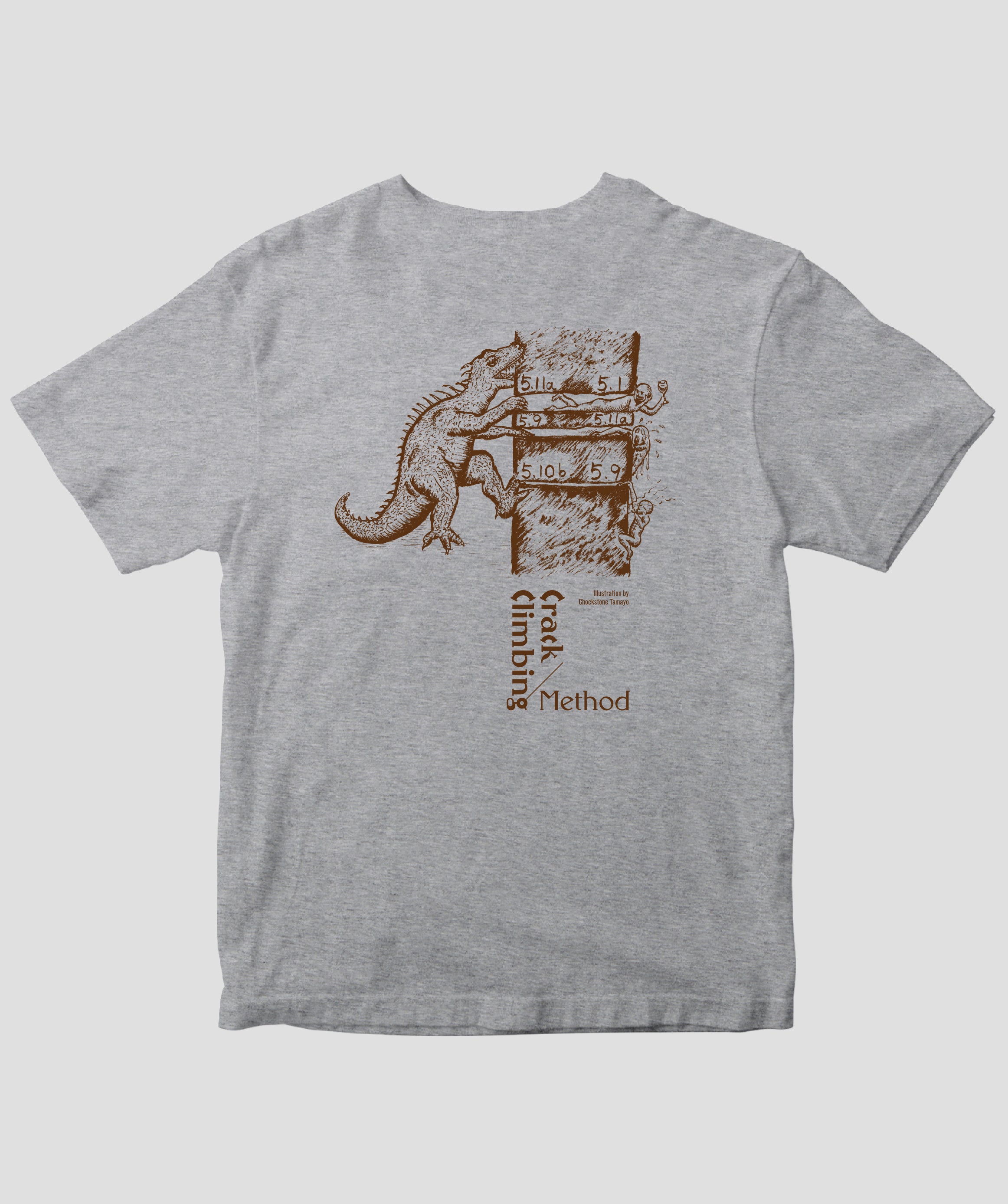 クラッククライミングメソッド / グレードザウルス Tシャツ（バックプリント） / 山と溪谷社 – pTa . shop