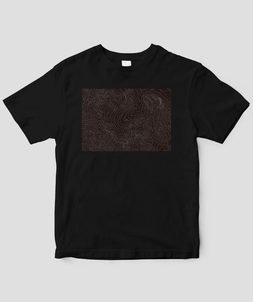 等高線Tシャツ 涸沢 ワイド大 / 山と溪谷社 – pTa . shop